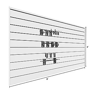 PROSLAT 35004 PROCORE Slatwall Sports Bundle 8 ft. x 4 ft.