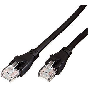 TP-Link AV600 Powerline Ethernet Adapter - Plug&Play, Power Saving, Nano Powerline Adapter(Tl-PA4010 Kit) with AmazonBasics RJ45 Cat-6 Ethernet Patch Internet Cable - 10 Feet (3 Meters) Bundle