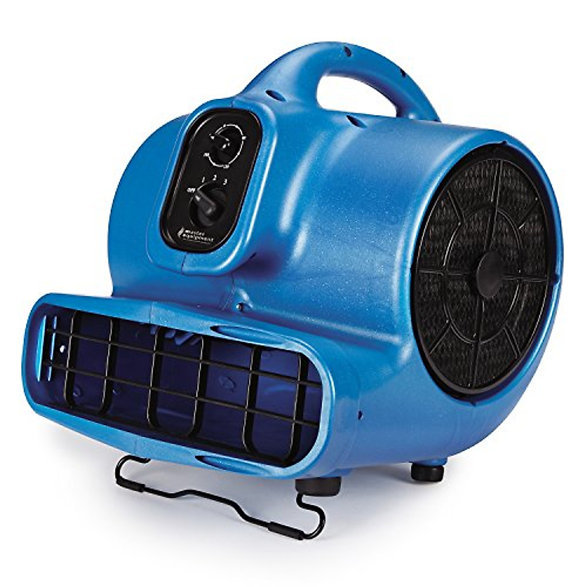 Master Equipment PetEdge Blue Force Air Dryer with Cage – Quiet Pet Fur Dryer Offers 3 Speeds Up to 2,000 CFM, 0.33 HP