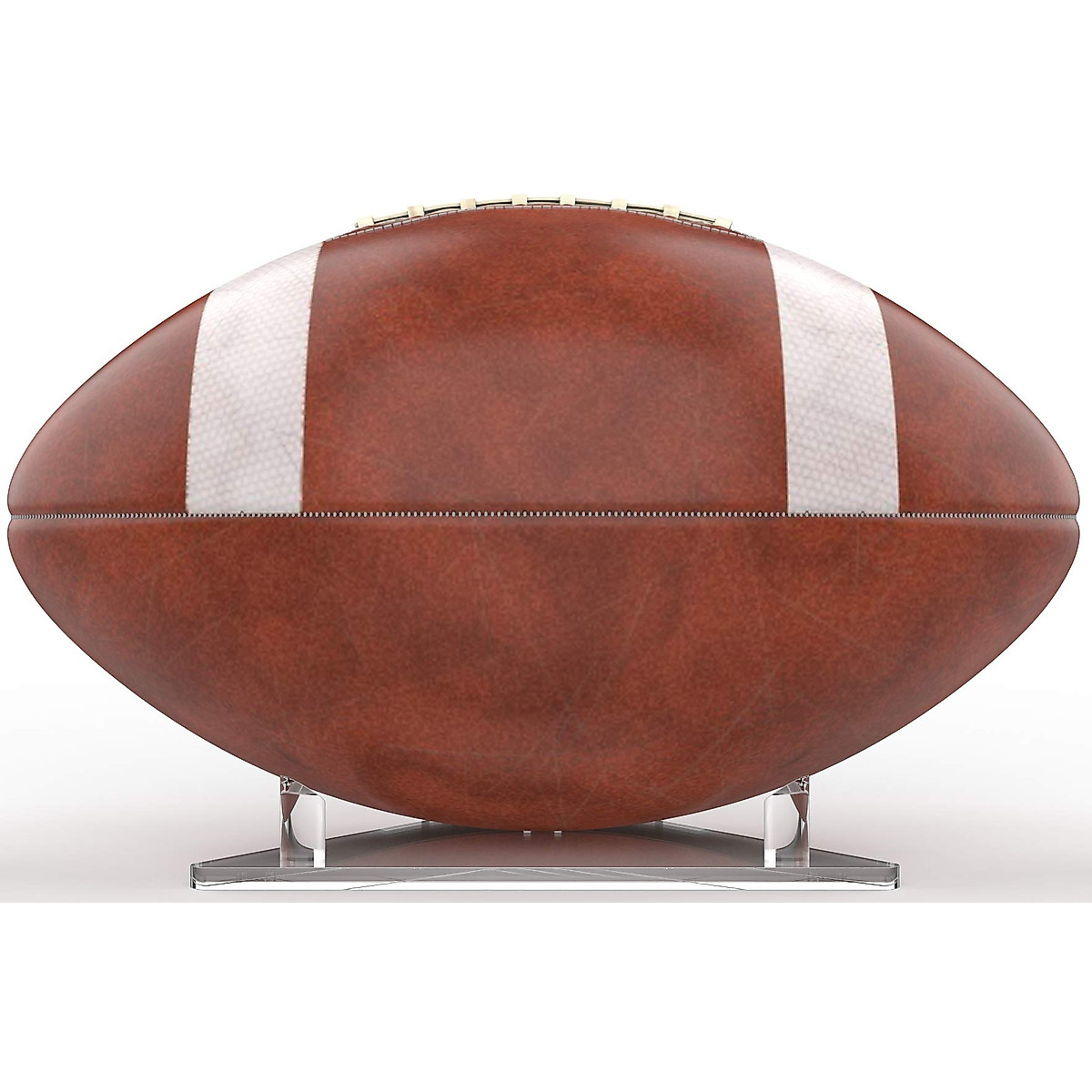 Ball Holder Stand for Footballs Basketballs Volleyballs Soccer Balls - Acrylic Display (Triangular Acrylic)