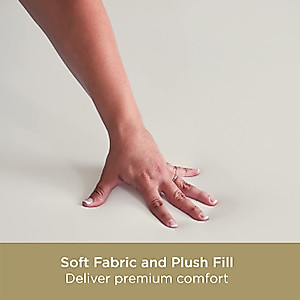 AllerEase Waterproof Mattress Pad with 100% Organically Grown Cotton Top - Queen