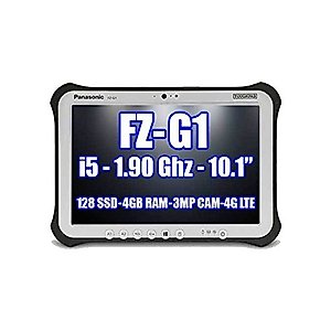 PANASONIC TOUGHPAD FZ-G1 i5 1.9Ghz, 3MP CAM, 4G LTE, 128GB SSD, 8GB RAM
