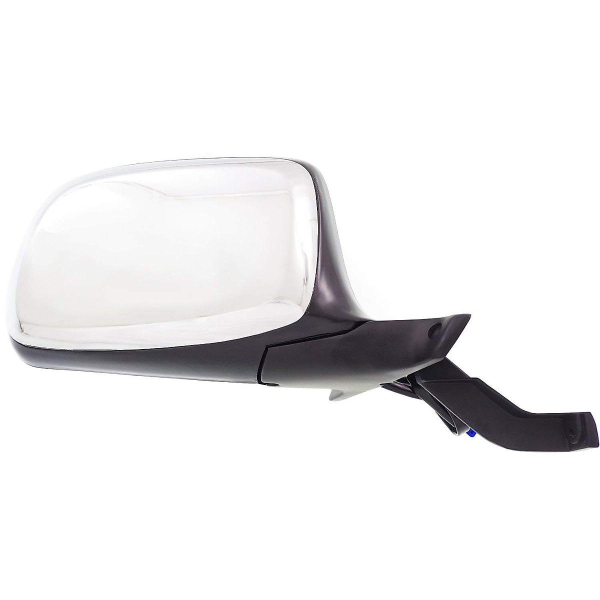 Kool-Vue Mirror Set Compatible with 1992-1996 Ford F-150, Fits 1992-1997 F-250, Fits 1992-1997 F-350, Fits 1992-1996 Bronco, Driver and Passenger Side Manual Folding, Chrome, Power Glass, Paddle Style
