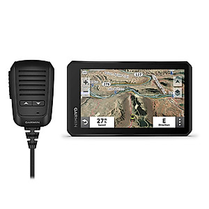 Garmin Tread Powersport Off-Road Navigator with Group Ride Radio, Group Tracking and Voice Communication, 5.5" Display, 010-02406-00,Black