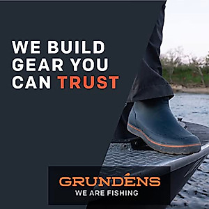 Grundens Men’s DECK-BOSS Ankle Boot | Durable, Waterproof, Brindle, M 9