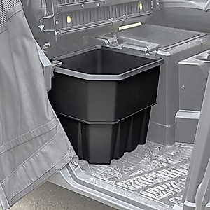 SAUTVS Under Seat Storage Box for Polaris Ranger XP 1000 18-23, Poly Underseat Combined Storage Bin for Polaris Ranger XP 1000 / Crew XP 1000 Diesel EPS Accessories 2018-2023, Replace #2882910