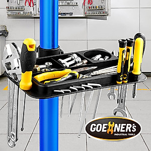 Heavy Duty Bike Repair Stand (Max 110 lbs) - Portable Bicycle Stand Maintenance Workstand Aluminum Made For Electric Bikes, Mountain Bike and Road Bike