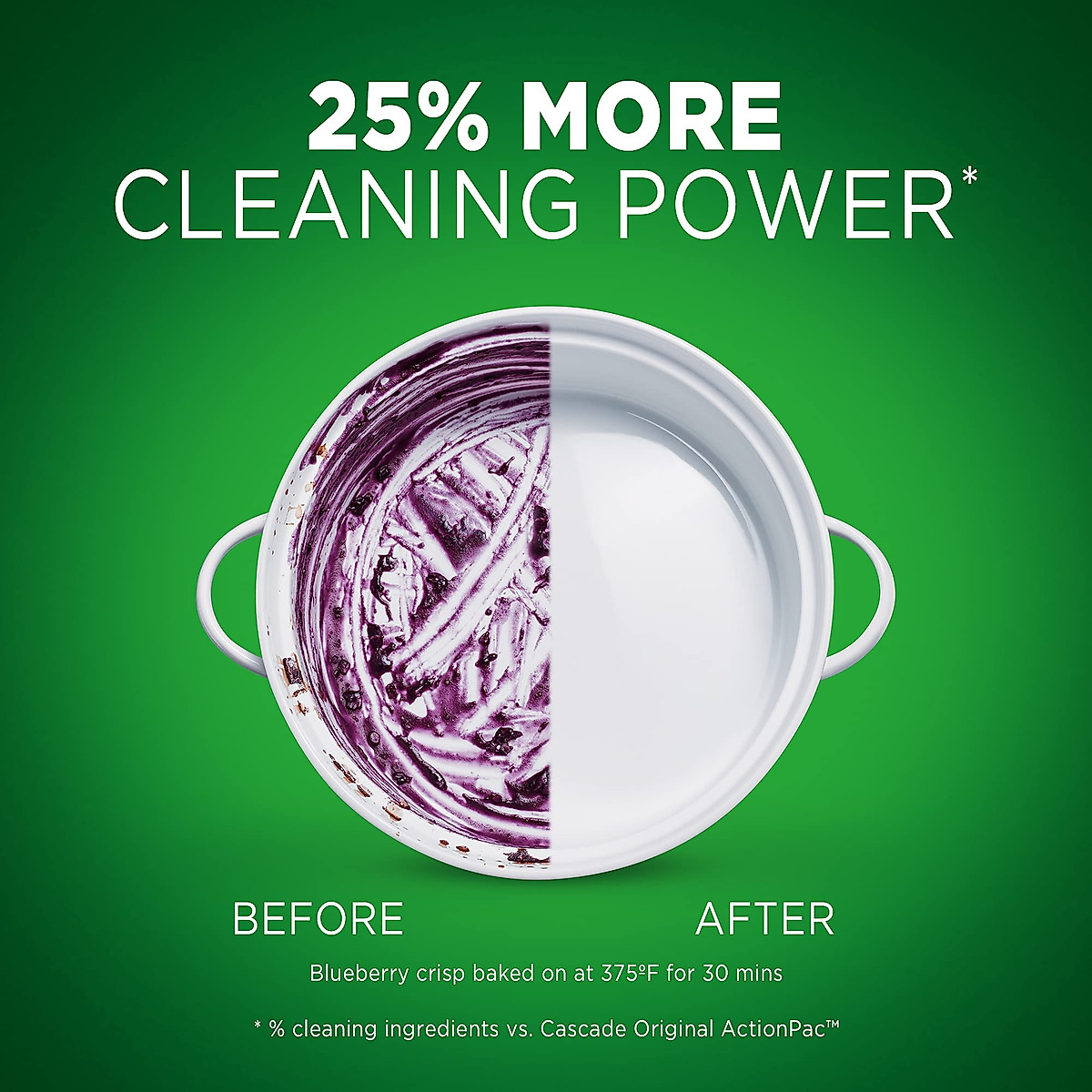 Cascade Complete Dishwasher Pods, ActionPacs Dishwasher Detergent, Fresh Scent, 43 Count