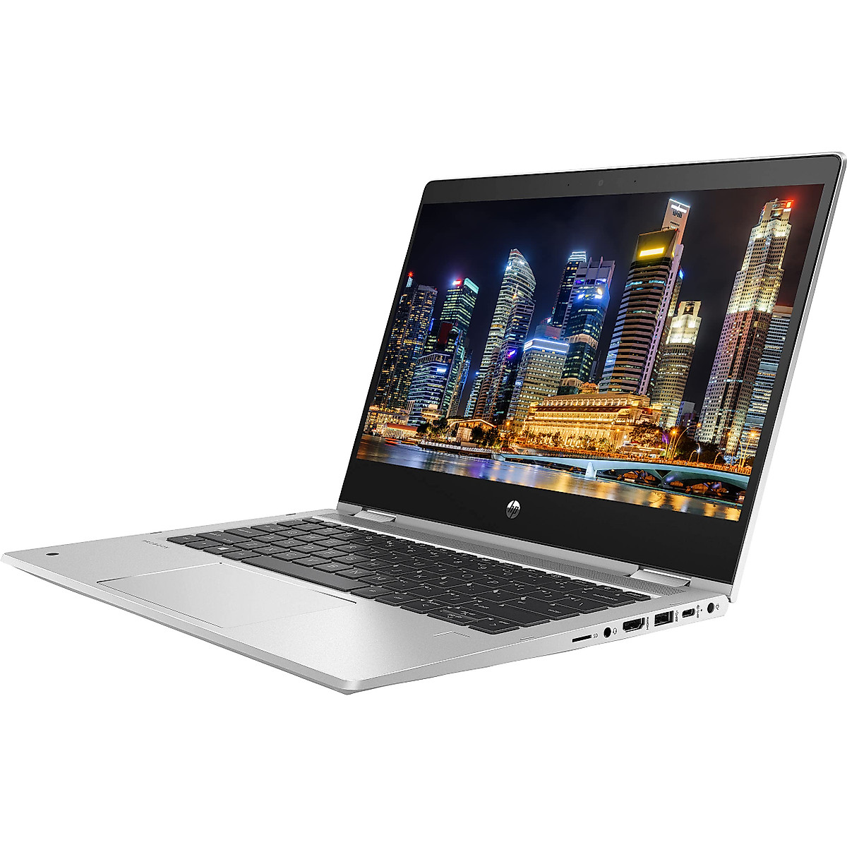 HP ProBook x360 435 G7 2-in-1 13.3in Touchscreen Laptop PC Bundle with Ryzen 5 4500U 6-Core, 16GB DDR4, 256GB M.2 NVMe SSD, 1920 x 1080 Display, Webcam, WiFi, Bluetooth, Win 10 Pro, and Laptop Bag