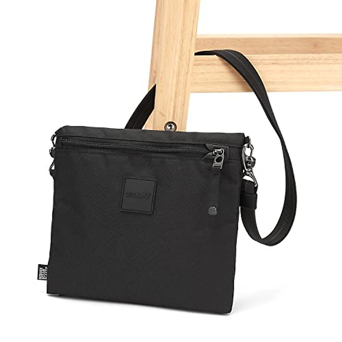 Pacsafe GO Anti Theft Crossbody Pouch, Black