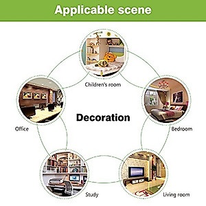 YTDZLTD Optical Illusion 3D Cheerleader Night Light 16 Colors Changing USB Power Remote Control Touch Switch Decor Lamp LED Table Desk Lamp