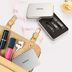 Nail Clippers Set,Toe Nail/Toenail Clippers and Fingernail Clippers for Men/Women/Kids,4 pic Nail Cutter Set Include Nail File Gifts for Women and Men Mom.