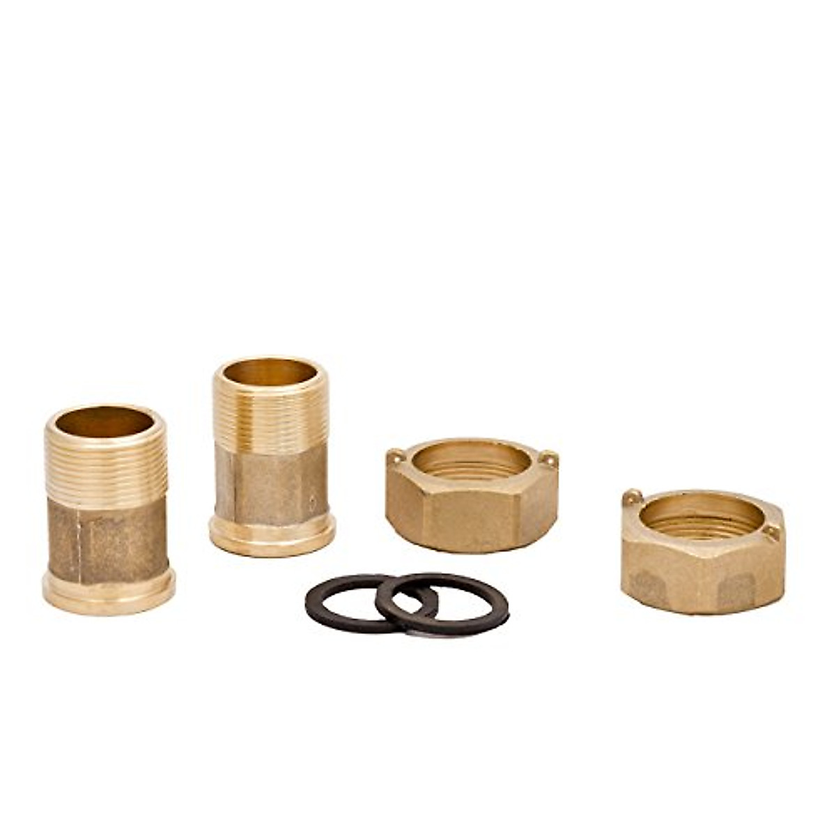 PRM 1-1/4 Inch NPT Multi Jet Water Meter with Pulse Output, Brass Body - Not for Potable Water