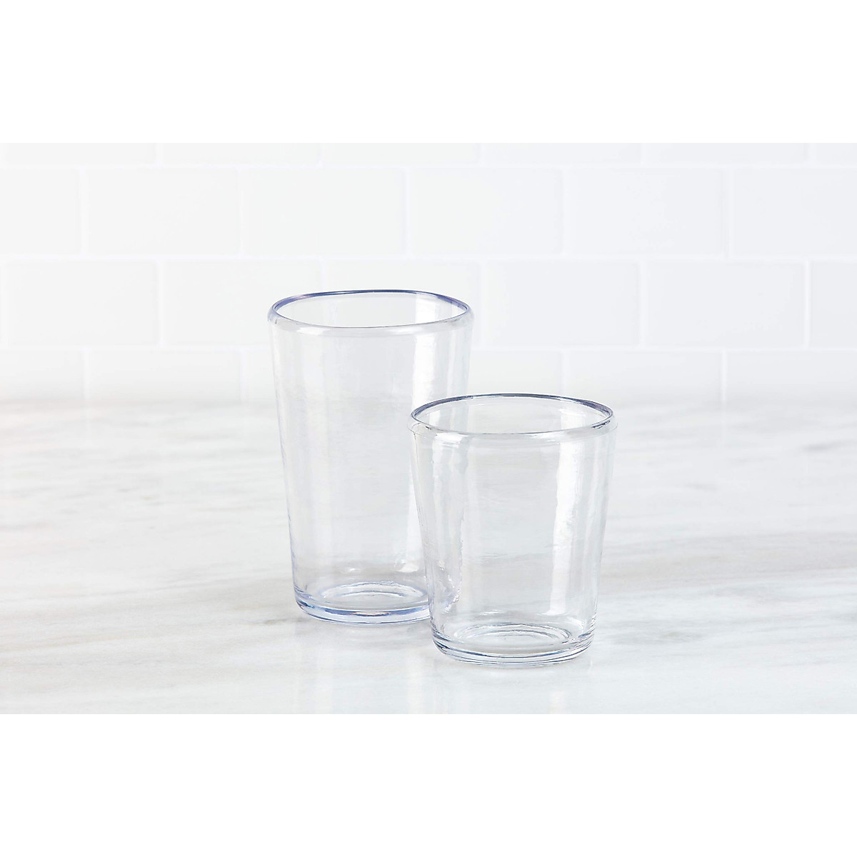 Fortessa Veranda 14 Ounce Double Old Fashioned Outdoor Drinkware, Set of 12, Clear