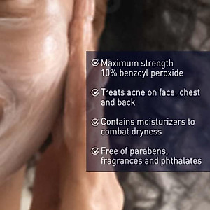 PanOxyl Foaming Acne Wash Maximum Strength 5.5 oz (Pack of 3) (09855)