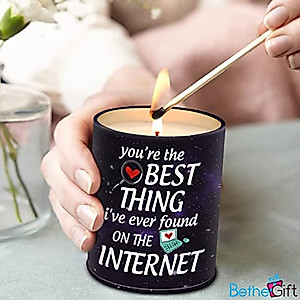 Gifts for Him, Her - Gifts for Wife - Gifts for Girlfriend, Wife Gifts on Anniversary, Valentines Day, Mothers Day - Anniversary I Love You Gifts for Husband Boyfriend - Lavender Scented 10oz