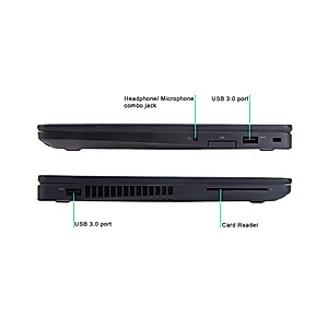 Dell Latitude E5470 14-inch FHD, Core i7-6820HQ 2.7GHz, 16GB RAM, 1TB Solid State Drive, Windows 10 Pro 64Bit, (Renewed)