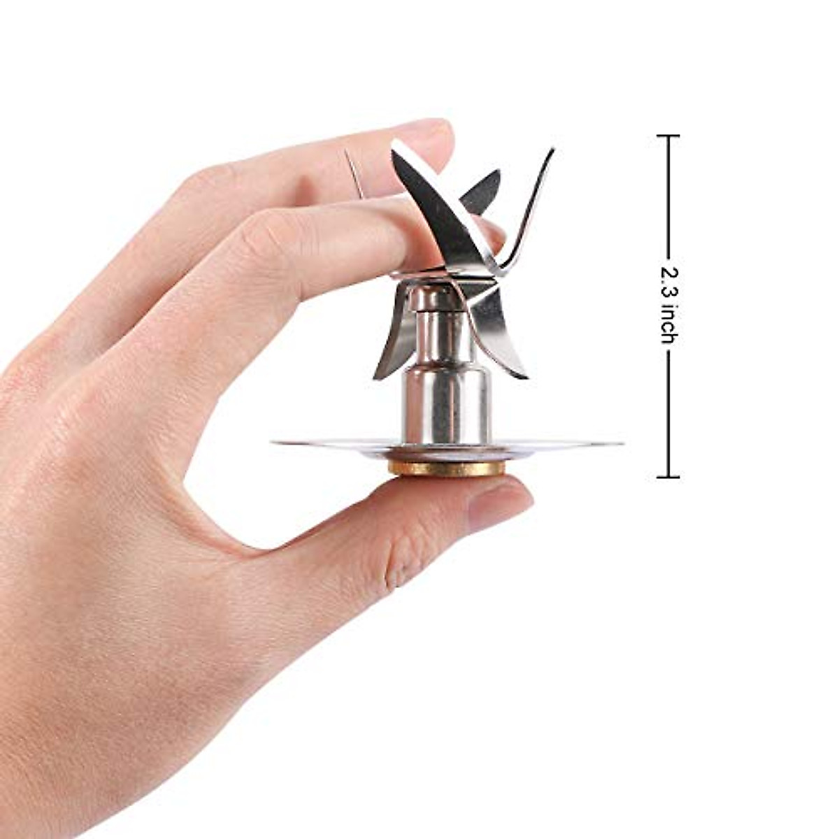 Blender Blade For Oster Blender Replacement Parts With Jar Base Cap And O Ring Seal Gasket Accessory Refresh Kit By Aooba (6-point)