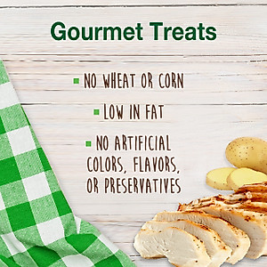 Nylabone Healthy Edibles Chewy Bites Dog Training Treats Chicken, 12 Ounce (1 Count)