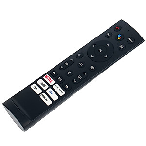 ERF3A90 Replacement Voice Remote Control Commander fit for Hisense Smart TV 75A66FUA 65A53FUA 50A53FUA 43A53FUA 65A66FUA 55U7G 75U7G 65U7G 65U6K 55A76K 55U6K 75U6K 75A76K
