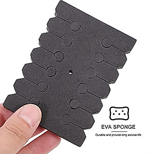 7pcs Arrows Separator EVA Foam Practical Arrows Unique Quiver Holder Separator for Outdoor Black
