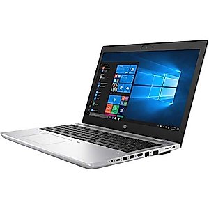 HP Probook 650 G5 15.6 Notebook - 1920 X 1080 - Core i7 i7-8665U - 16 GB RAM - 512 GB SSD - Natural Silver - Windows 10 Pro 64-bit - Intel UHD Graphics 620 (Renewed)