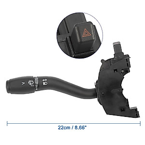 X AUTOHAUX Turn Signal Switch Multifunction Combination Switch YC2Z13K359BA for Ford E-150 2003-2004