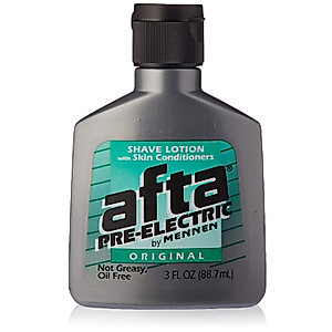 Afta Pre-Electric Shave Lotion With Skin Conditioners Original 3 oz (Pack of 2)