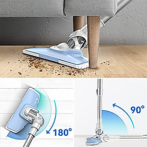UMLo Cordless Vacuum Cleaner, 6-in-1 Lightweight Stick Vacuum with 2200 mAh Battery, Powerful Rechargeable Vacuum Cleaner, 40 Mins Max Runtime, Perfect for Hardwood Floor Carpet Pet Hair Home-N3