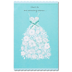 American Greetings Bridal Shower Card (Amazing Woman)