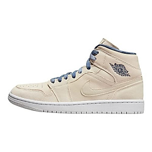Jordan Womens AIR Jordan 1 MID WMNS DM9126 104 Sanddrift - Size 7W