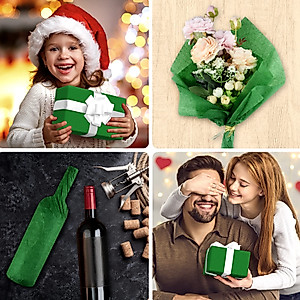 NEBURORA 60 Sheets Green Tissue Paper Bundles 120 Sheets Brown Tissue Paper for Gift Wrap Art Crafts DIY Birthday Father's Day Thanksgiving Christmas Halloween Wedding Decor