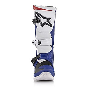 Alpinestars mens Multi TECH 3 Boots Blue White Red Size 10 , Multi, US