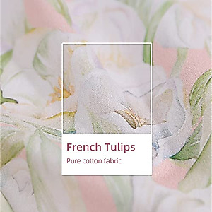 ArcDiary Rayon Purse Pillow Shaper Insert, unique pattern handbag shapers, Memory Foam, for Picotin 18/22 bags (PC18,French Tulips)