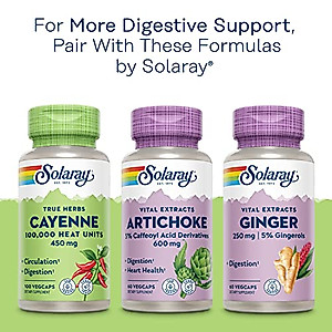 SOLARAY Marshmallow Root, Healthy Respiratory Function & Digestion Support, Non-GMO & Vegan | 100 VegCaps