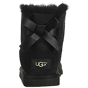 UGG unisex child Mini Bailey Bow Ii Boot, Black, 8 Toddler US