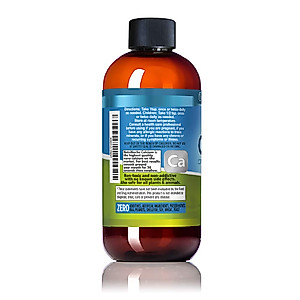 NutriNoche Liquid Calcium Supplement - 99.99% Ultra Pure Crystalline Nano Calcium for Women, Men & Children - Calcium Citrate Alternative - Absorbed at a Cellular Level Sublingually - 30 ppm