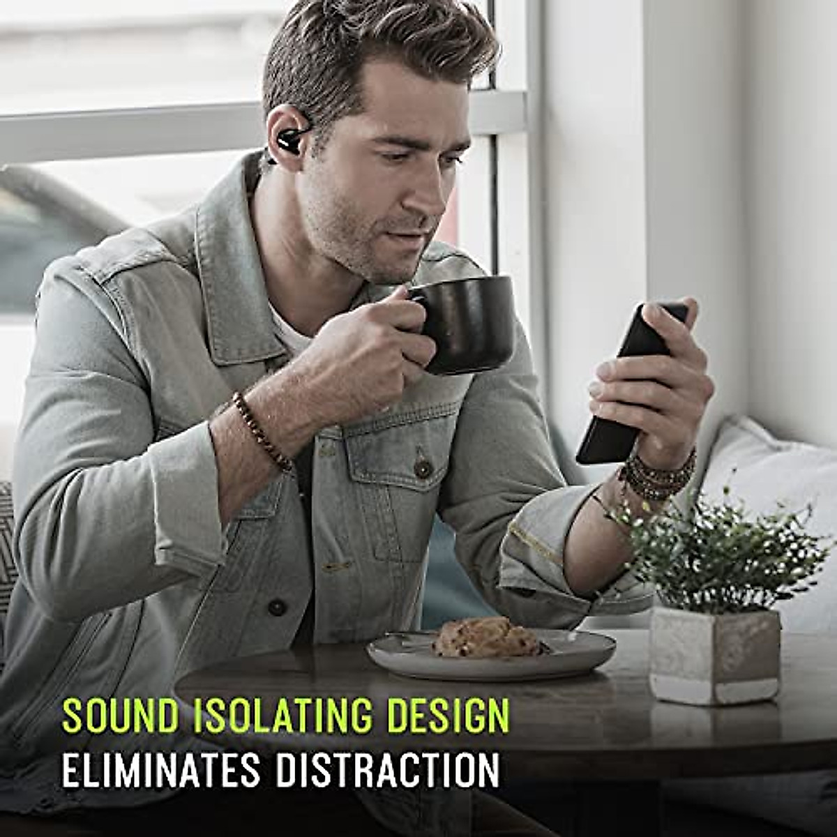 Shure True Wireless Adapter (Gen 2) for Sound Isolating Earphones, Secure Over-Ear Fit, Bluetooth 5 Wireless Technology, Long Battery Life With Charging Case, & Fingertip Controls (RMCE-TW2)