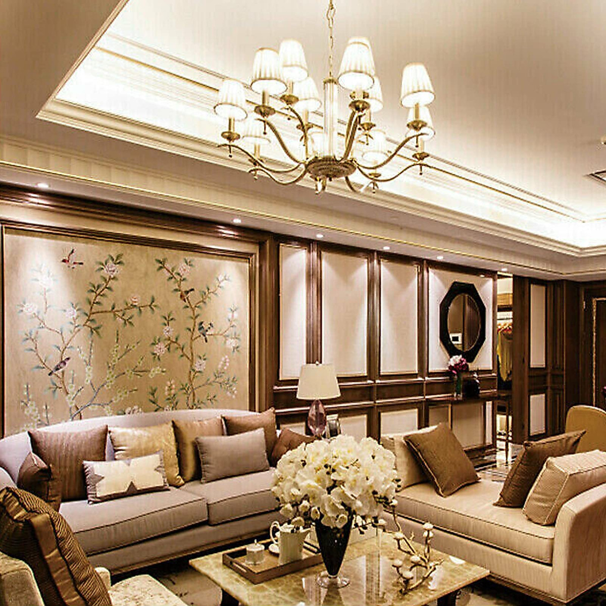 Lxcom Lighting E11 LED Corn Bulb Natural White 4000K 15W Dimmable Ceramic LED Light Bulbs 120W Equivalent 136 LEDs 2835 SMD 1500LM T3/T4 JD E11 Mini Base for Home Lighting, 2 Pack