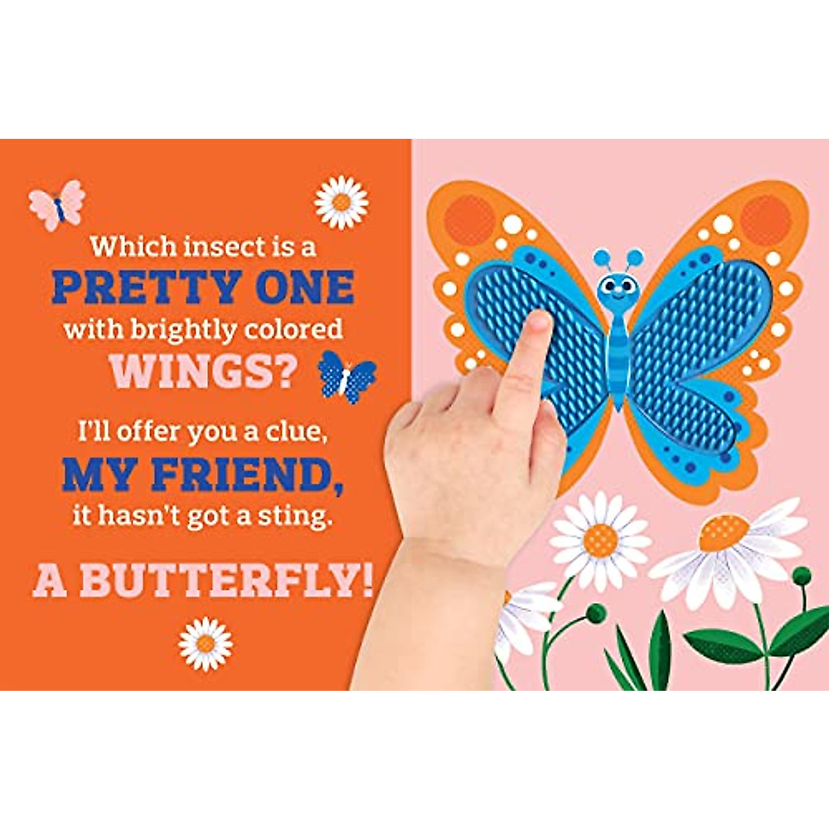 Backyard Bugs - Touch and Feel Board Book - Sensory Board Book