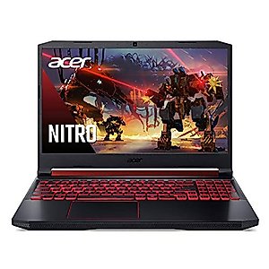 Acer Nitro 5 Gaming Laptop, 9th Gen Intel Core i7-9750H, NVIDIA GeForce RTX 2060, 15.6" Full HD IPS 144Hz Display, 16GB DDR4, 256GB NVMe SSD, Wi-Fi 6, Waves MaxxAudio, Backlit Keyboard, AN515-54-728C