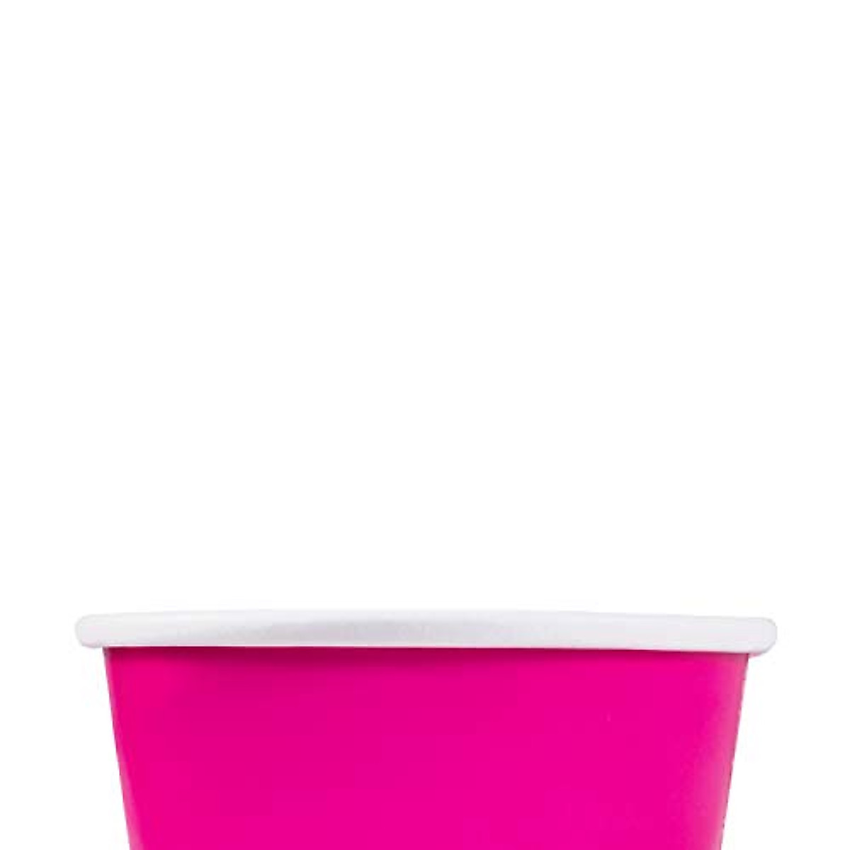 Karat [8oz - 1000 ct] Paper Ice Cream Cups & Soup Bowls for Hot/ Cold Food - Ideal for Soup, Ice Cream, Gelato, Yogurt and Snacks - Pink