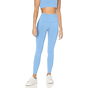 Amazon Essentials Women's Active Sculpt High-Rise Full-Length Legging (Available in Plus Size), French Blue, Small