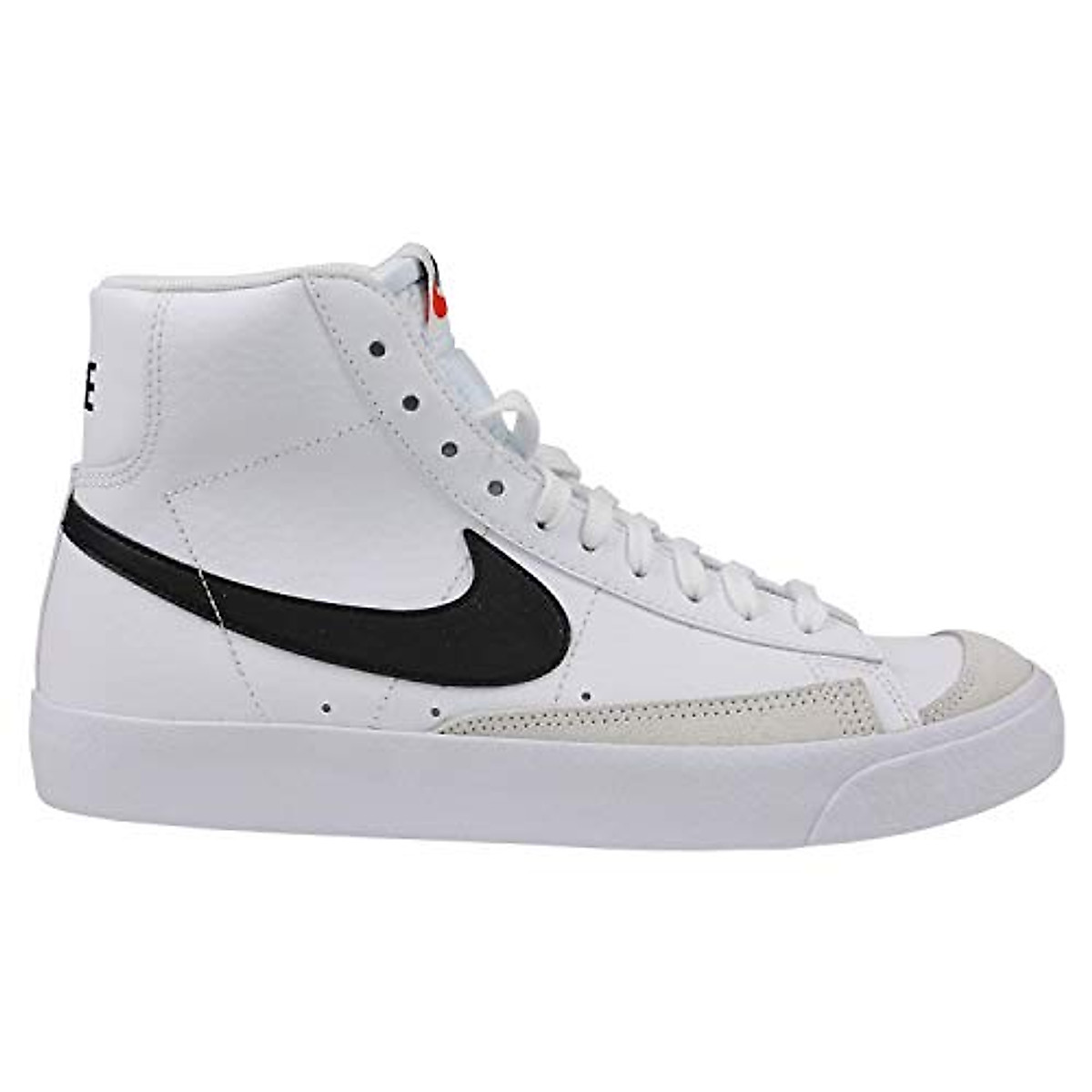Nike Boy's Blazer Mid '77 (Big Kid) White/Black/Team Orange 5 Big Kid M