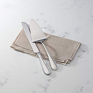 Reed & Barton Lyndon 2pc Dessert Set, 0.8 LB, Metallic