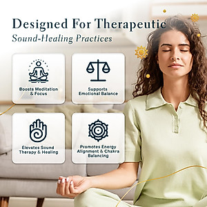 Sanskar Nepal - Tibetan Singing Bowl Set of 7, Handcrafted Singing Bowl for Meditation & Holistic Healing, Yoga Accessories, 3-5” Brass Singing Bowls with Wooden Striker, Cushion & Yellow Carry Box