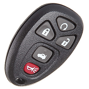 ROADFAR 2PCS Key Fob 2005-2008 Fit for Buick Allure 3.6L 2010-2012 Fit for Buick LaCrosse 2.4L KOBGT04A,22733524,22733524