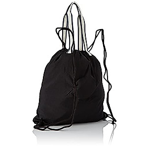 Kipling Unisex's DRAWPACK Totes, Black Extra, One Size