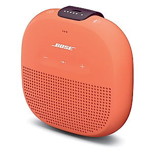 Bose SoundLink Micro: Small Portable Bluetooth Speaker (Waterproof), Bright Orange