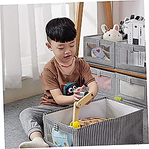 NOLITOY Storage Box blanket for kids socks organizer clothes organizer for closet Foldable Storage Case foldable storage cube dresser drawer organizer Container Bin Foldable Container